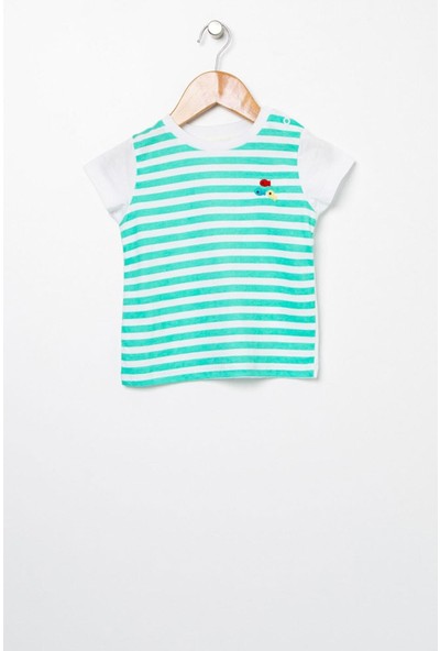 Mamma Ramma Mammaramma Yeşil-Beyaz T-Shirt