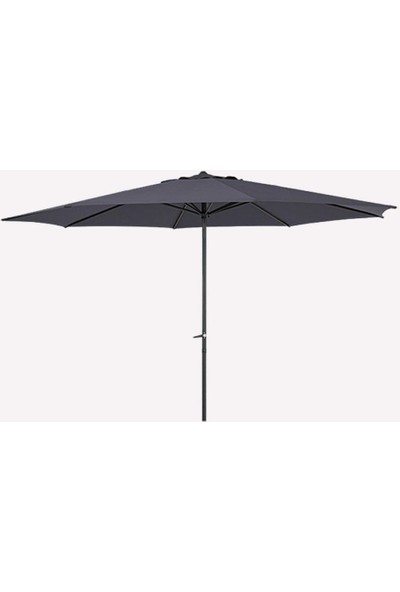 Nettekacmaz Balkon Teras Bahçe Şemsiyesi 4 Metre Çaplı Gri Nettekacmaz Balkon Teras Bahçe Şemsiyesi 4 Metre Çaplı Gri