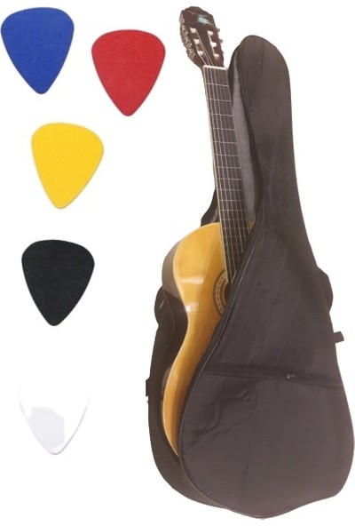 Pongee Klasik Gitar Kılıfı Su Geçirmez Tafeta Kumaştan + 5 Adet Pena