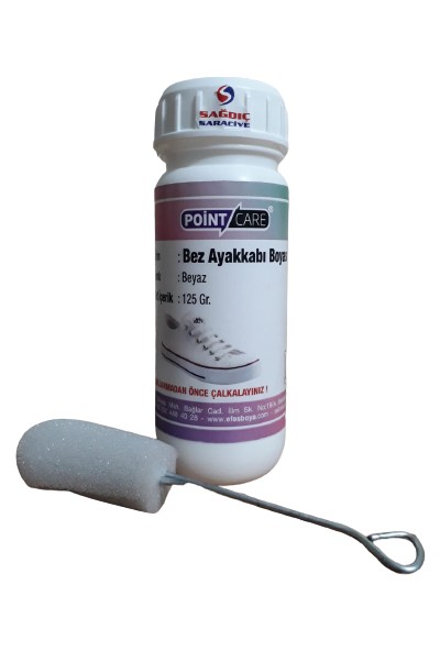Point Care Beyaz Bez Kumaş Ayakkabı Boyası Pointb Point Care Beyaz Bez Kumaş Ayakkabı Boyası Pointb