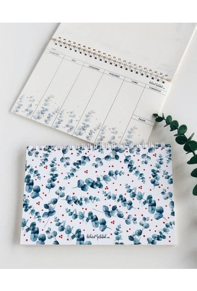 Bikutumutluluk Okaliptus Yaprakları Haftalık Planlayıcı Bikutumutluluk Okaliptus Yaprakları Haftalık Planlayıcı