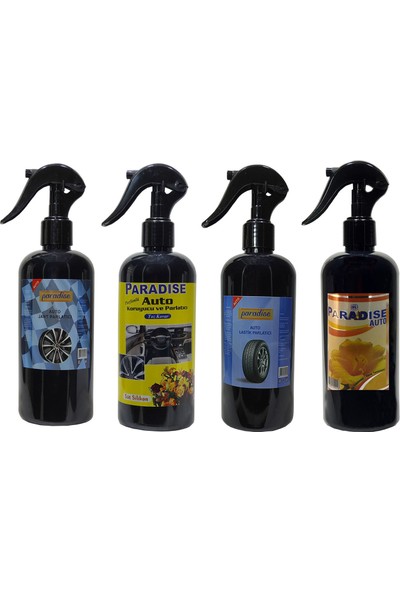 Paradise Oto Jant - Lastik - Torpido Parlatıcı 4 x 400 ml