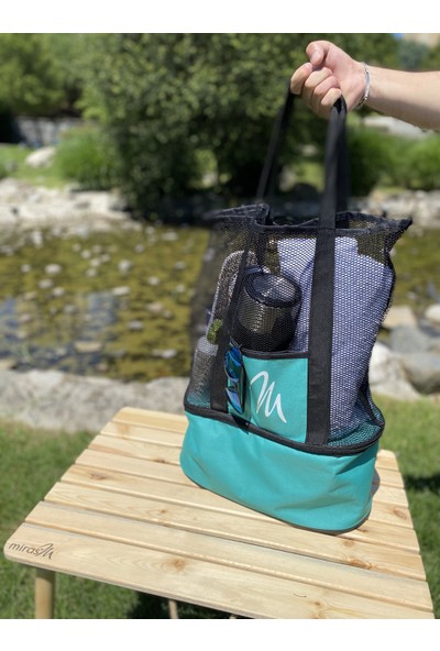 Miras Omuz Askılı Sıcak Soğuk Tutucu Buzluklu Iki Bölmeli Termal Piknik Kamp Seyahat Plaj Çantası Miras Omuz Askılı Sıcak Soğuk Tutucu Buzluklu Iki Bölmeli Termal Piknik Kamp Seyahat Plaj Çantası