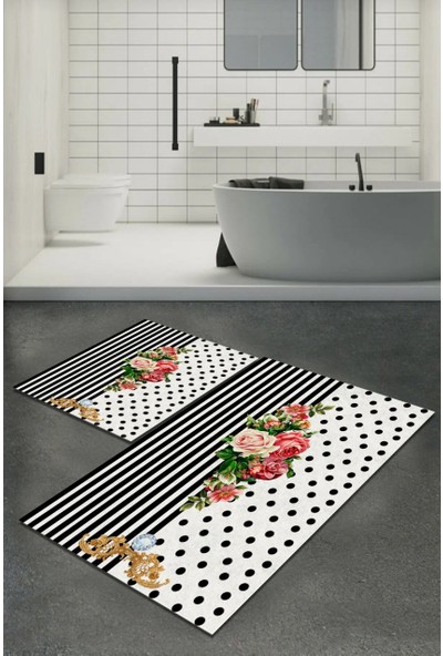 Cappio Halı Vintage Mavi Oval Halı (Makimada Yıkanabilir Kaymaz DotTaban) - CP577 Cappio Halı Vintage Mavi Oval Halı (Makimada Yıkanabilir Kaymaz DotTaban) - CP577