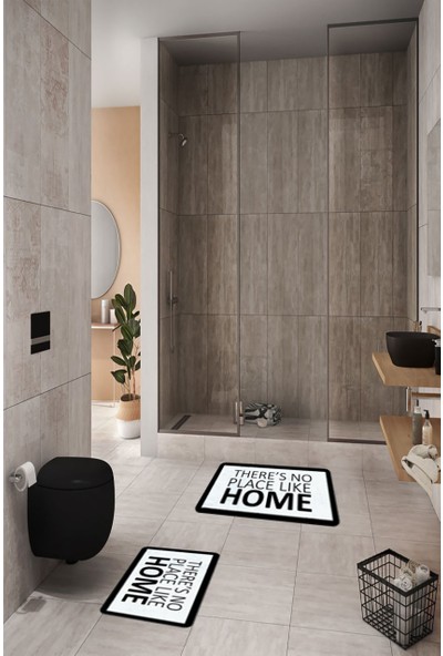 Cappio Halı Antrasit Sarı Çizgili Halı (Makinada Yıkanabilir) - CP089