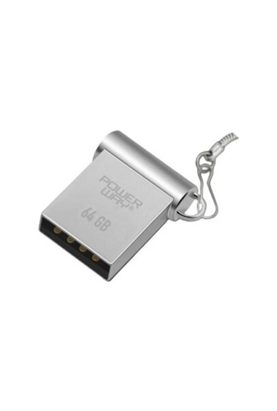 Powerway 16 GB Metal Mini USB Flash Bellek Powerway USB 3.0 Powerway 16 GB Metal Mini USB Flash Bellek Powerway USB 3.0