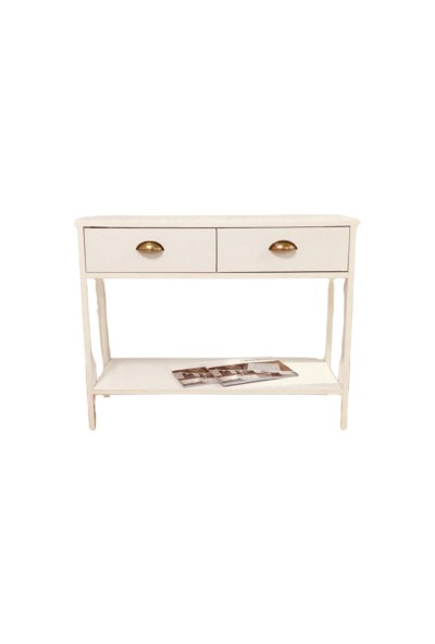 Dekokap Retro Çift Çekmeceli Dresuar