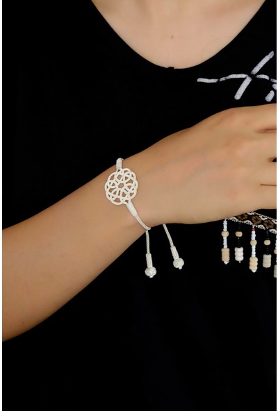 Midyat Nurtaş Gümüş Aşk Düğümü Asansörlü 1000 Ayar Kazaziye Gümüş Bileklik