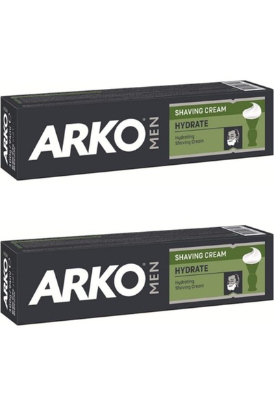 Arko Tıraş Kremi Hydrate 100GR 2'li Arko Tıraş Kremi Hydrate 100GR 2'li