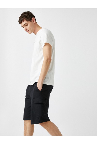 Koton Erkek Cepli Kargo Bermuda Sort Koton Erkek Cepli Kargo Bermuda Sort