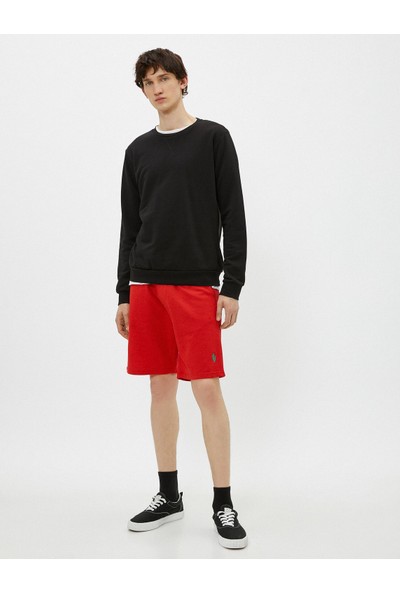 Koton Erkek Respect Life Yasama Saygi - Cepli Şort Kaktüs Deta