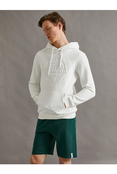 Koton Erkek Cepli Şort Pamuklu Paça Ucu Etiketli