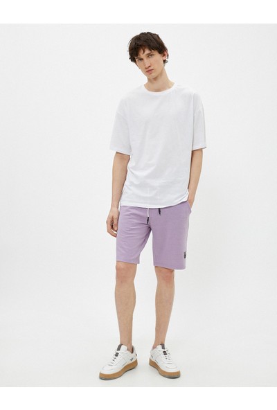 Koton Respect Life Yasama Saygi - Pamuklu Şort