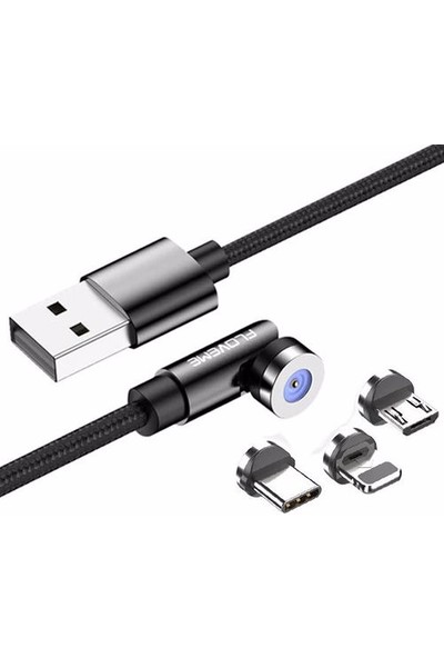 Polhammobile Polham Mıknatıslı 3 Başlıklı Şarj Kablosu 1 Metre Lightning Type-C Micro Şarj Kablosu Tüm Cihazlara Uyumlu Polhammobile Polham Mıknatıslı 3 Başlıklı Şarj Kablosu 1 Metre Lightning Type-C Micro Şarj Kablosu Tüm Cihazlara Uyumlu