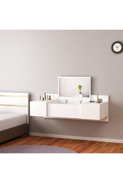 Arnetti Zakkum Makyaj Masası Beyaz