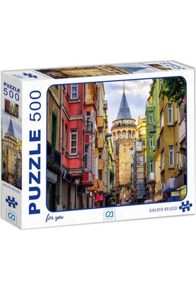 Ca Games Galata Kulesi 500 Parça Puzzle