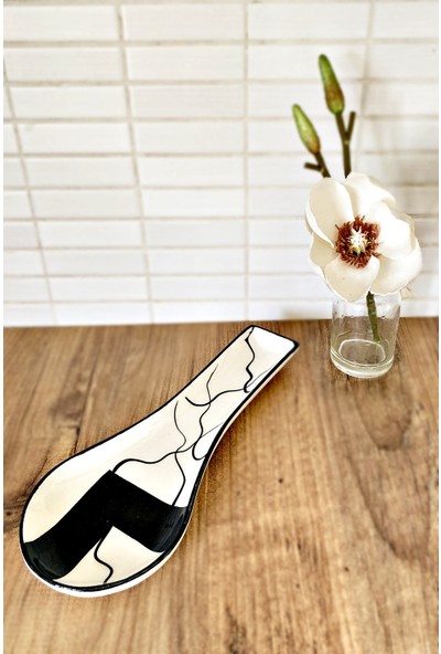 Kitchen feel Kirli Kaşıklık Şimşek Desen El Dekoru Kitchen feel Kirli Kaşıklık Şimşek Desen El Dekoru