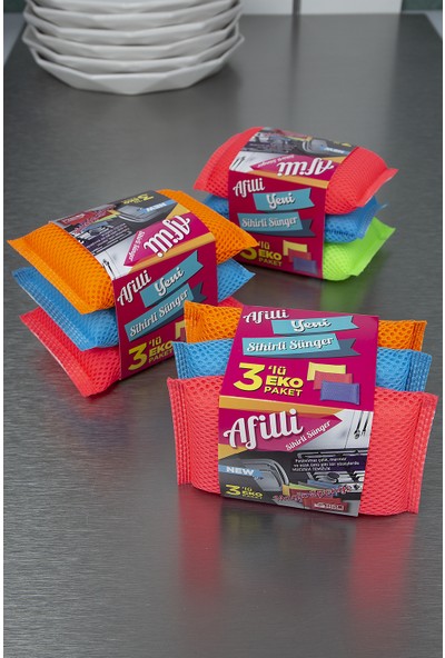 Magic Bulaşık Süngeri 9'lu