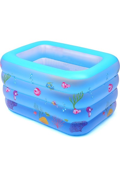 Bestway SS21-313 Sea&sun 4 Boğumlu Dikdörtgen Derin Havuz 140X100X70 cm Bestway SS21-313 Sea&sun 4 Boğumlu Dikdörtgen Derin Havuz 140X100X70 cm
