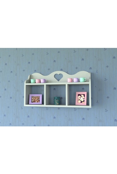 Hommy Taylan Lake Duvar Rafı Beyaz Hommy Taylan Lake Duvar Rafı Beyaz