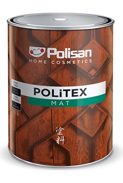 Polisan Politex Dekoratif Mat - Tütün - 0,75 Lt Polisan Politex Dekoratif Mat - Tütün - 0,75 Lt