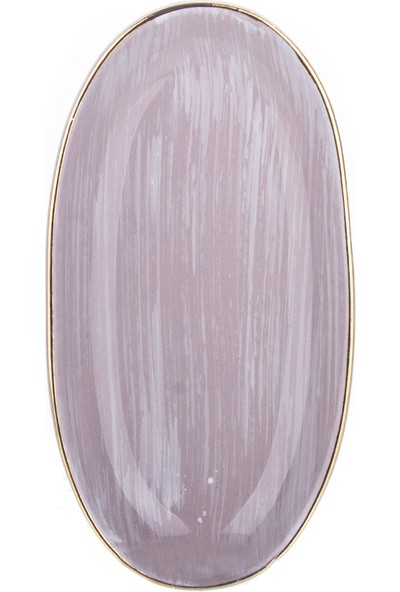 Marianna Latte Mini Kayık Tabak 19 cm