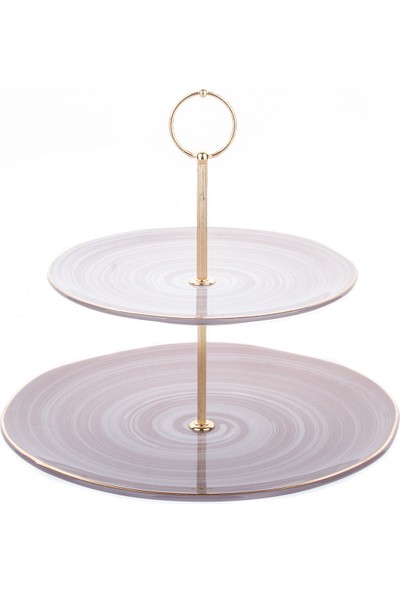 Marianna Latte Katlı Kurabiyelik 28*22 cm