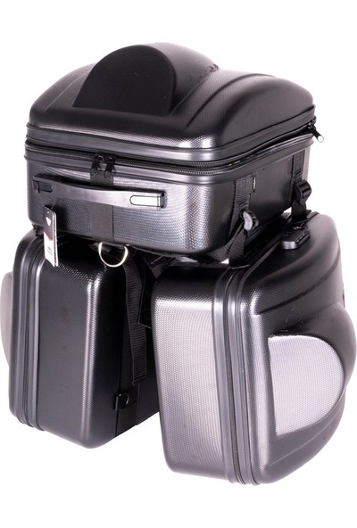 Forte Gt 70888 Anka Hard Heybe Çanta 3lü Set - Standart