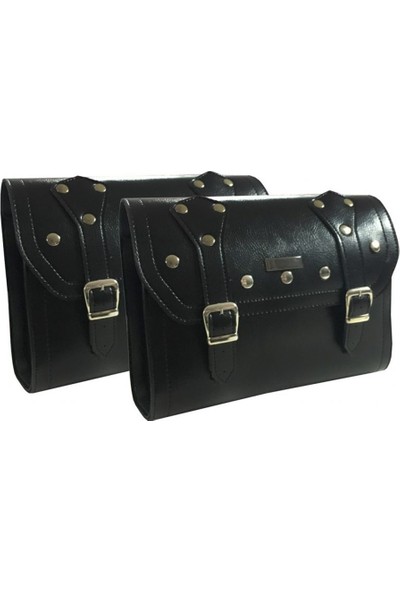 Tex Moto Tex 96 Deri Heybe Çanta - Standart