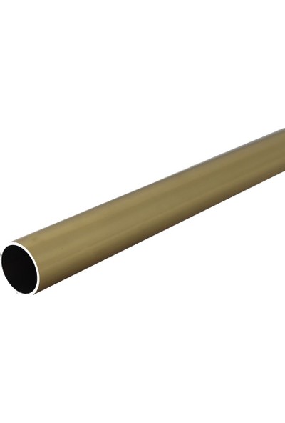 ALM Alüminyum Market Alüminyum Küpeşte Boru Profili 16'lık 1,5mm Sarı Parlak 6 Metre ALM Alüminyum Market Alüminyum Küpeşte Boru Profili 16'lık 1,5mm Sarı Parlak 6 Metre