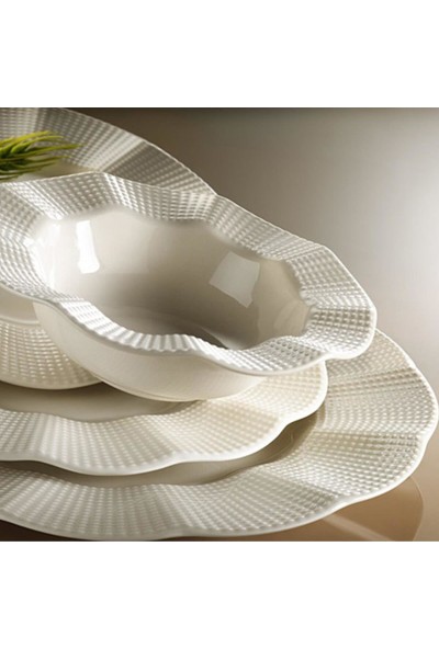 Kütahya Porselen Milena Yemek Takımı Seti 48 Parça Kütahya Porselen Milena Yemek Takımı Seti 48 Parça