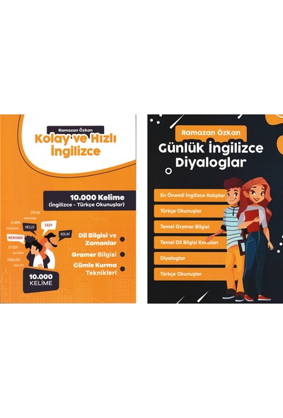 Günlük Ingilizce Diyaloglar – Kolay ve Hızlı Ingilizce (2 Kitap) - Ramazan Özkan