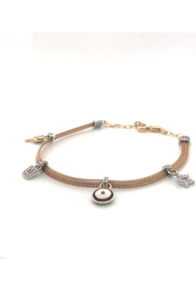 Berk Mücevherat Özel Tam 14 Ayar Bileklik