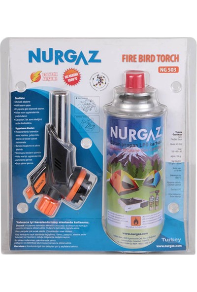 Nurgaz NG-503 - Lpg Kartuş