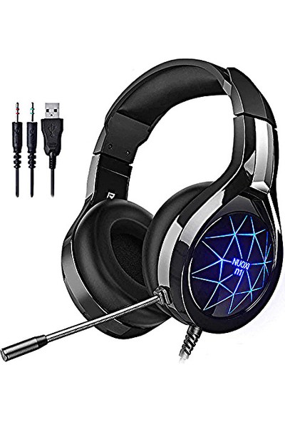 Polhammobile Profesyonel 3.5mm LED Işıklı Katlanabilir Gaming Kulaklık Oyuncu Kulaklığı Polhammobile Profesyonel 3.5mm LED Işıklı Katlanabilir Gaming Kulaklık Oyuncu Kulaklığı