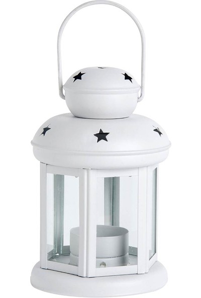 Myk Hediyelik Dekoratif Fener Mumluk Camlı Metal Myk Hediyelik Dekoratif Fener Mumluk Camlı Metal