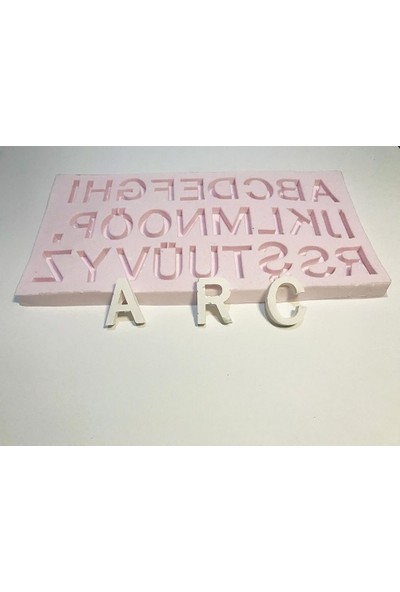 ARICA Harfler Silikon Kalıbı
