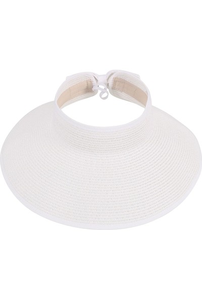 Asksa Kadın Yaz Roll Up Güneşlik Geniş Kenarlı Hasır Plaj Şapkası (Yurt Dışından) Asksa Kadın Yaz Roll Up Güneşlik Geniş Kenarlı Hasır Plaj Şapkası (Yurt Dışından)