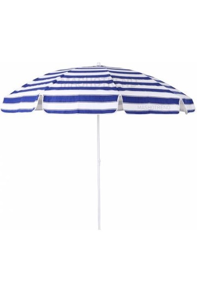 Masho Trend Mavi Beyaz Gabardin Kalın Kumaş Plaj Şemsiyesi - Balkon Şemsiyesi - Bahçe Şemsiyesi Masho Trend Mavi Beyaz Gabardin Kalın Kumaş Plaj Şemsiyesi - Balkon Şemsiyesi - Bahçe Şemsiyesi