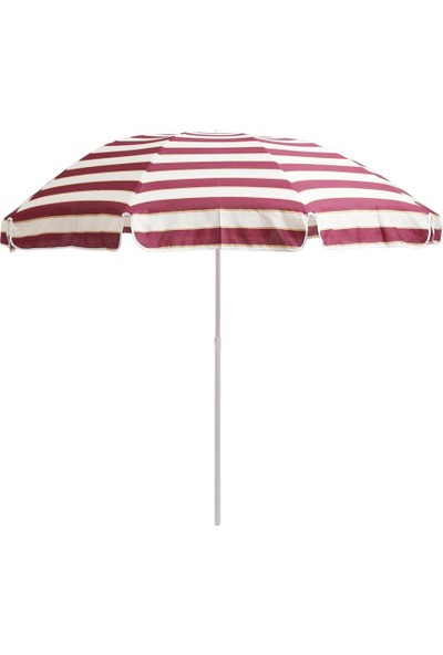 Masho Trend 2 Metre Şemsiye - Kırmalı Plaj Şemsiye - Bahçe Şemsiyesi - Balkon Şemsiyesi - Renkli Şemsiye