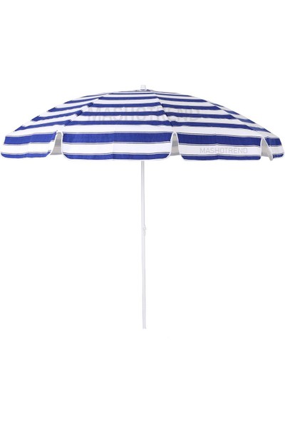 Masho Trend 2 Metre Şemsiye - Kırmalı Plaj Şemsiye - Bahçe Şemsiyesi - Balkon Şemsiyesi - Renkli Şemsiye