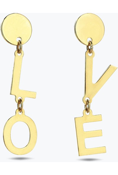 Altınbaş Altın Love Küpe