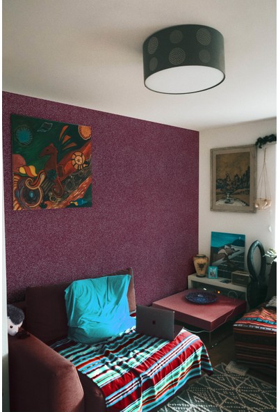 Canlı Sıva | Ipek Sıva | Dekoratif Sıva | Eco-35 Bordo