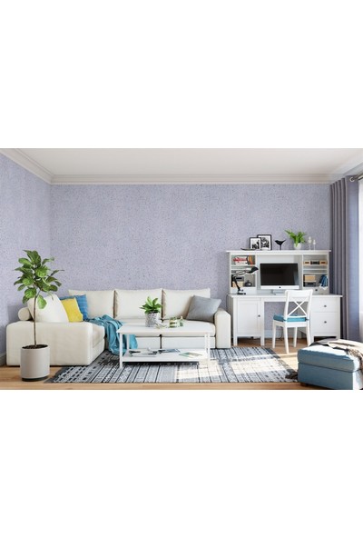 Canlı Sıva | Ipek Sıva | Dekoratif Sıva |sunshine 02 | Beyaz Zemin Kahve Desen