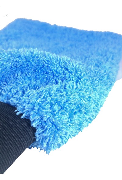 Vizyon Park Oto & Ev Yıkama ve Cila Eldiveni - Mavi Mikrofiber Vizyon Park Oto & Ev Yıkama ve Cila Eldiveni - Mavi Mikrofiber