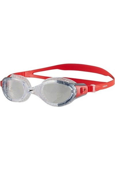 Speedo Futura Biofuse Flexiseal Yüzücü Gözlüğü (Kırmızı)