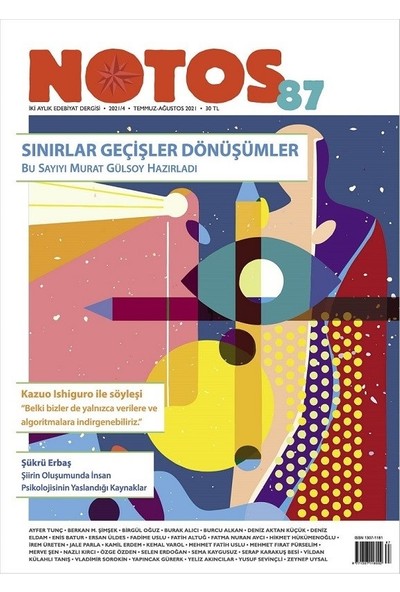 Notos 87. Sayı Temmuz - Ağustos 2021 Notos 87. Sayı Temmuz - Ağustos 2021