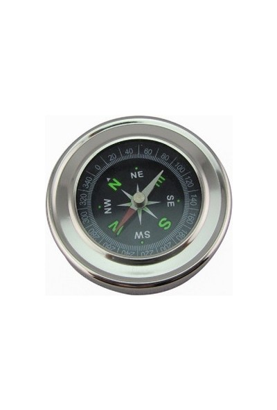 Nikula Yuvarlak Metal Kasa Dayanıklı Pusula 60MM Nikula Yuvarlak Metal Kasa Dayanıklı Pusula 60MM