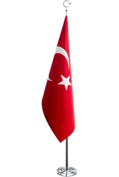 Ascann Direkli Makam Türk Bayrağı 70 x 105 cm