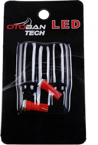 Otoban Tech 2'li Oto Gösterge Plaka Tavan T5 Led Dipsiz 1 Smd 12 V Kırmızı Otoban Tech 2'li Oto Gösterge Plaka Tavan T5 Led Dipsiz 1 Smd 12 V Kırmızı
